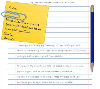 Expert Script Writing For On-Hold Messages | SayItOnHold